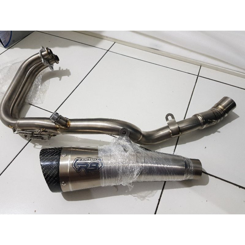 Jual Knalpot R9 H2 titanium series CBR 250 RR NINJA 250 FI OLD 2017 ...