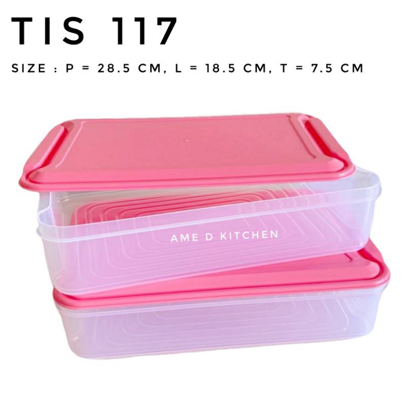 Jual Tempat kue / tempat ikan pink TIS 117 golden lemon | Shopee Indonesia