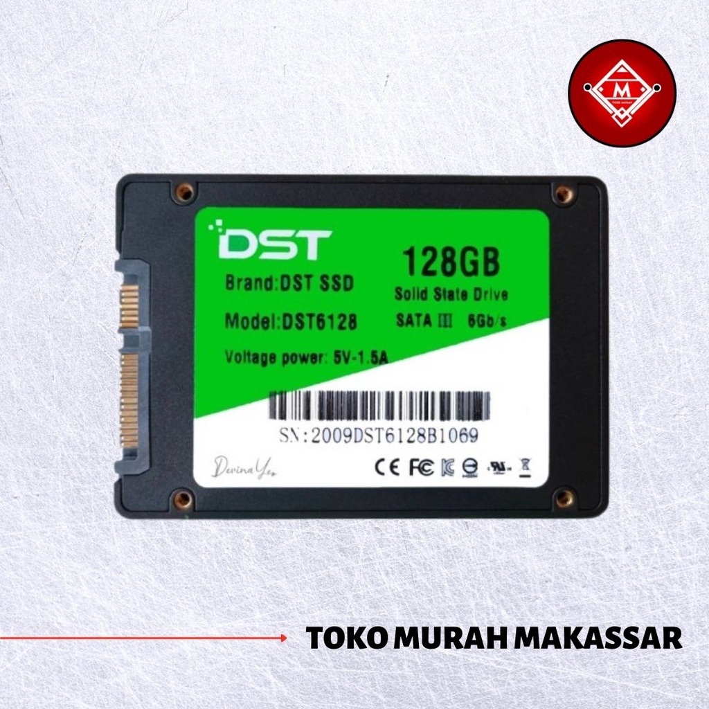 Jual SSD DST 128 GB SATA III 2.5" SSD SATA3 DST6256 HDD INTERNAL ...