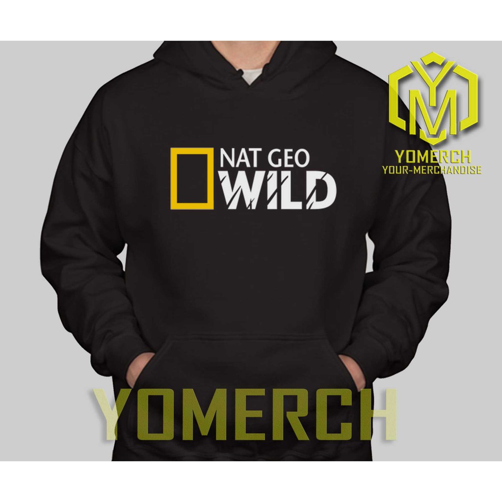 Jual Jaket Distro Sweater Hoodie National Geographic Nat Geo Wild Keren | Shopee Indonesia