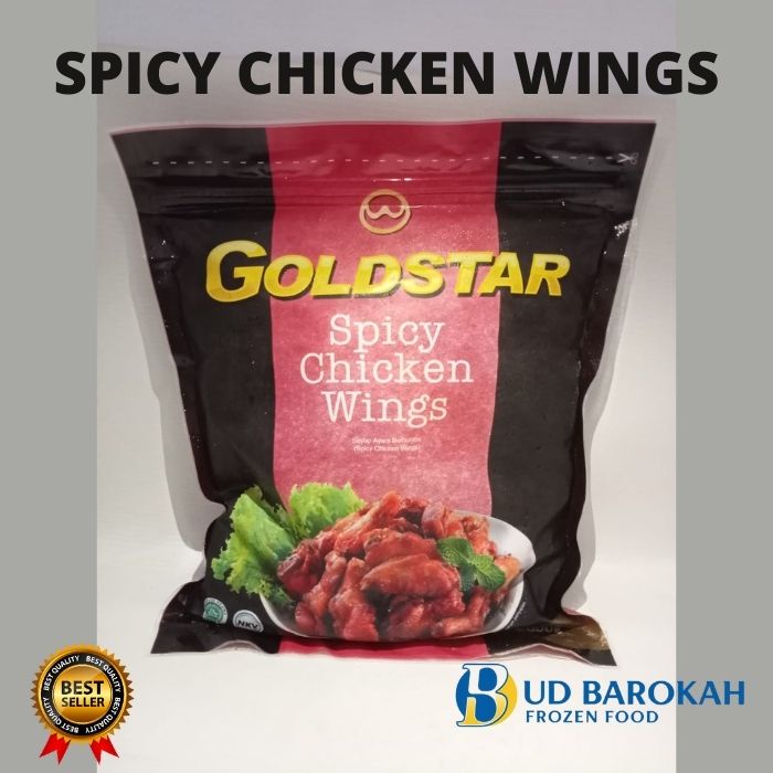 Jual Gold star Spicy wings 500gr | Shopee Indonesia
