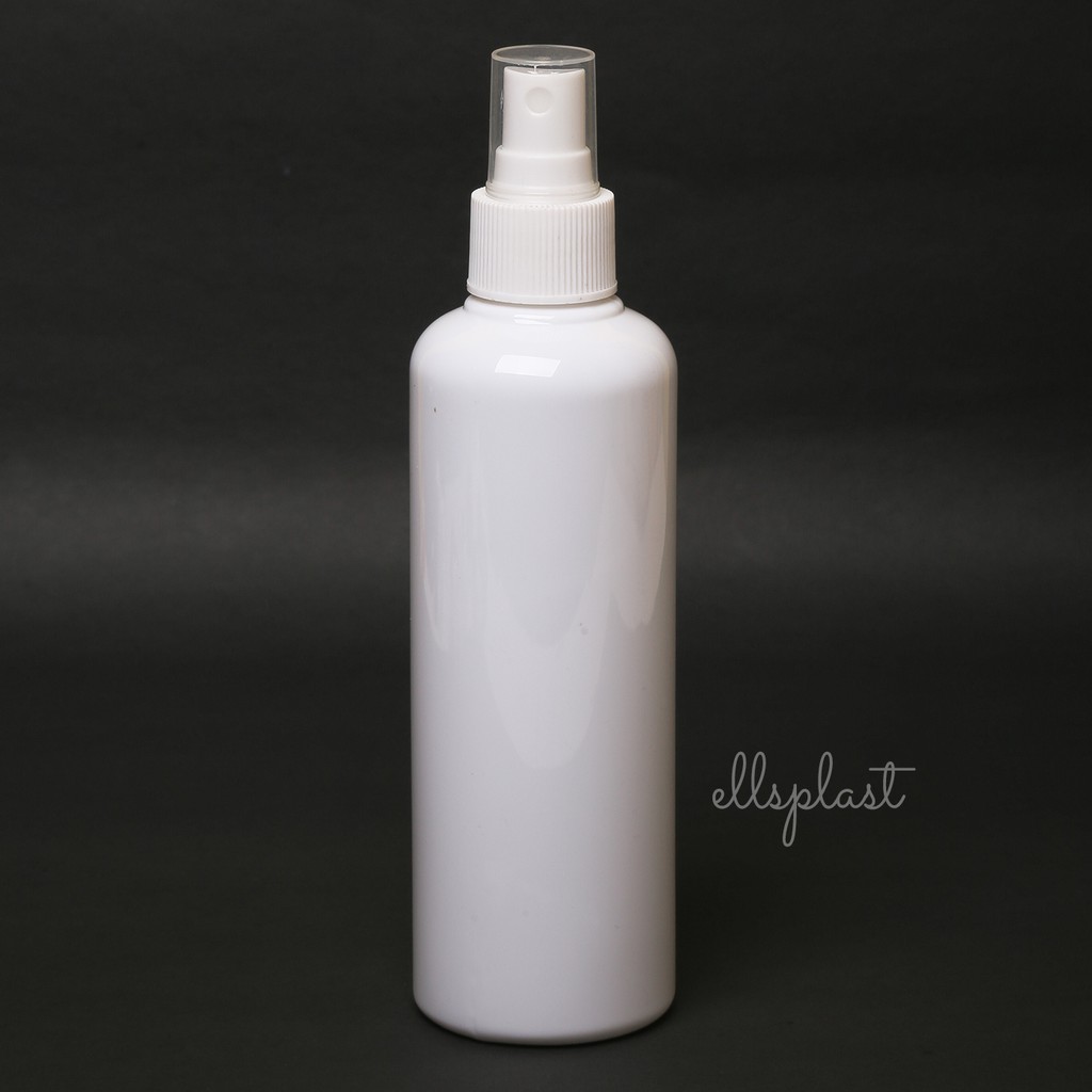 Jual BOTOL SPRAY 250 ML / BOTOL PET 250 ML PUTIH TUTUP SPRAY PUTIH | Shopee Indonesia