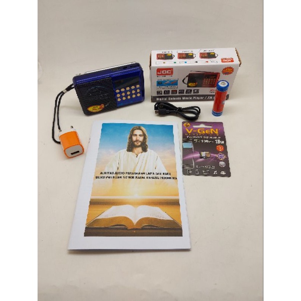 Jual Alkitab Audio Digital Mp3 Bible Speaker Alkitab Digital Sepaket ...