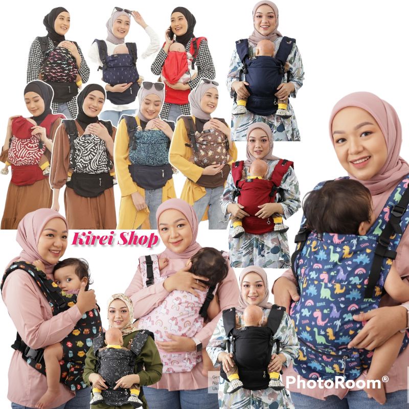 Jual Gendongan Bayi Adjustable SSC M-Shape Nana Baby Carrier MAXIMA ...