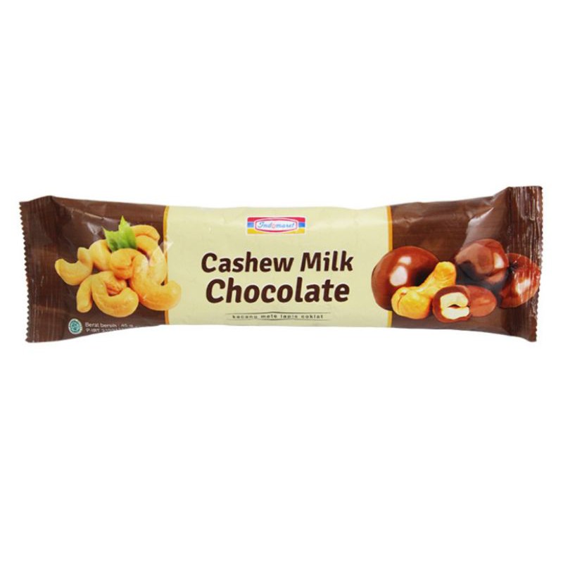 Jual Cashew Milk Chocolate Indomaret 45gr | Shopee Indonesia