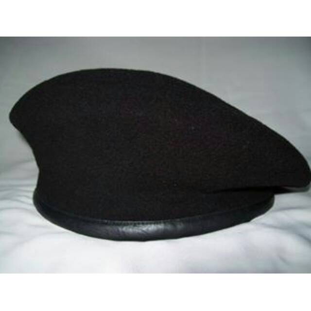 Jual Topi Baret Cokelat Kehitaman Polisi Standart Polri, Baret Polisi ...