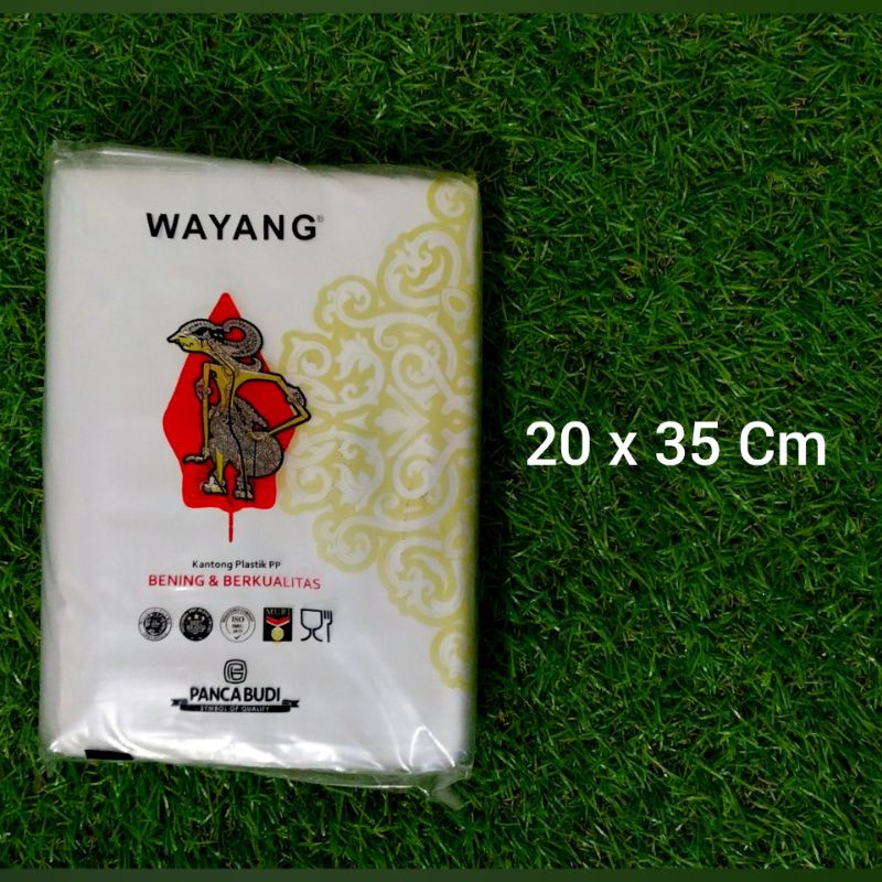 Jual Plastik PP Wayang 20x35 Cm / Plastik Bening 2 Kg | Shopee Indonesia