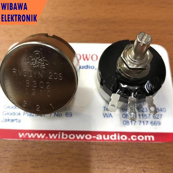 Jual POTENSIO RV30YN B302 2WATT 3K TOCOS WIREWOUND COSMOS wbwele88 | Shopee Indonesia