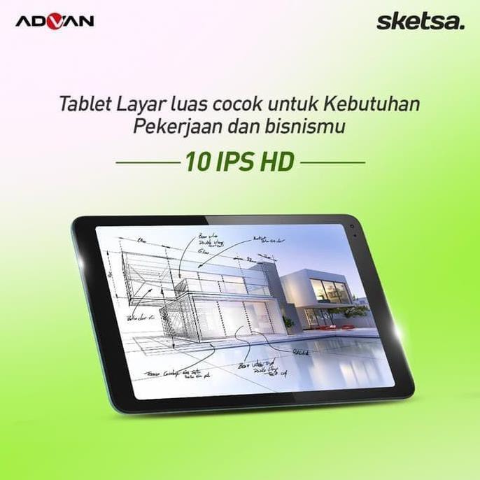Jual Advan Tab Sketsa 10 Inch 4Gb/32Gb Garansi Resmi - Tablet Only ...