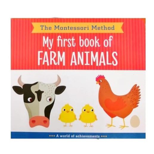 Jual My First Book of Farm Animals (The Montessori Method) | Shopee ...
