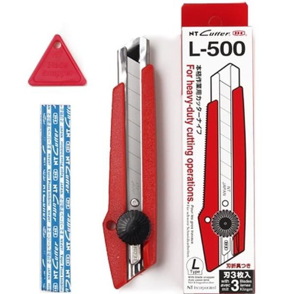 Jual NT CUTTER L-500 (Heavy Duty Cutting Operation) | Shopee Indonesia