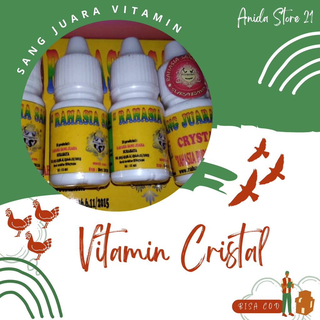 Jual Vitamin Cristal Sang Juara Vitamin Crystal Rsj Penambah Stamina ...