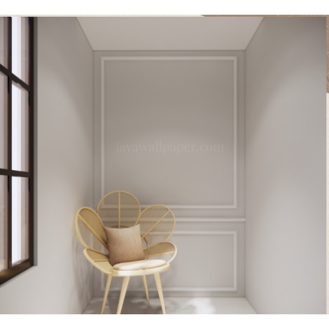 Jual Wallmoulding Lebar Dinding 2 - 2,4 Meter Lis Kayu Wall Moulding ...