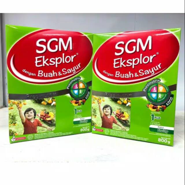 Jual Sgm eksplor 1+ buah dan sayur 800 gr | Shopee Indonesia