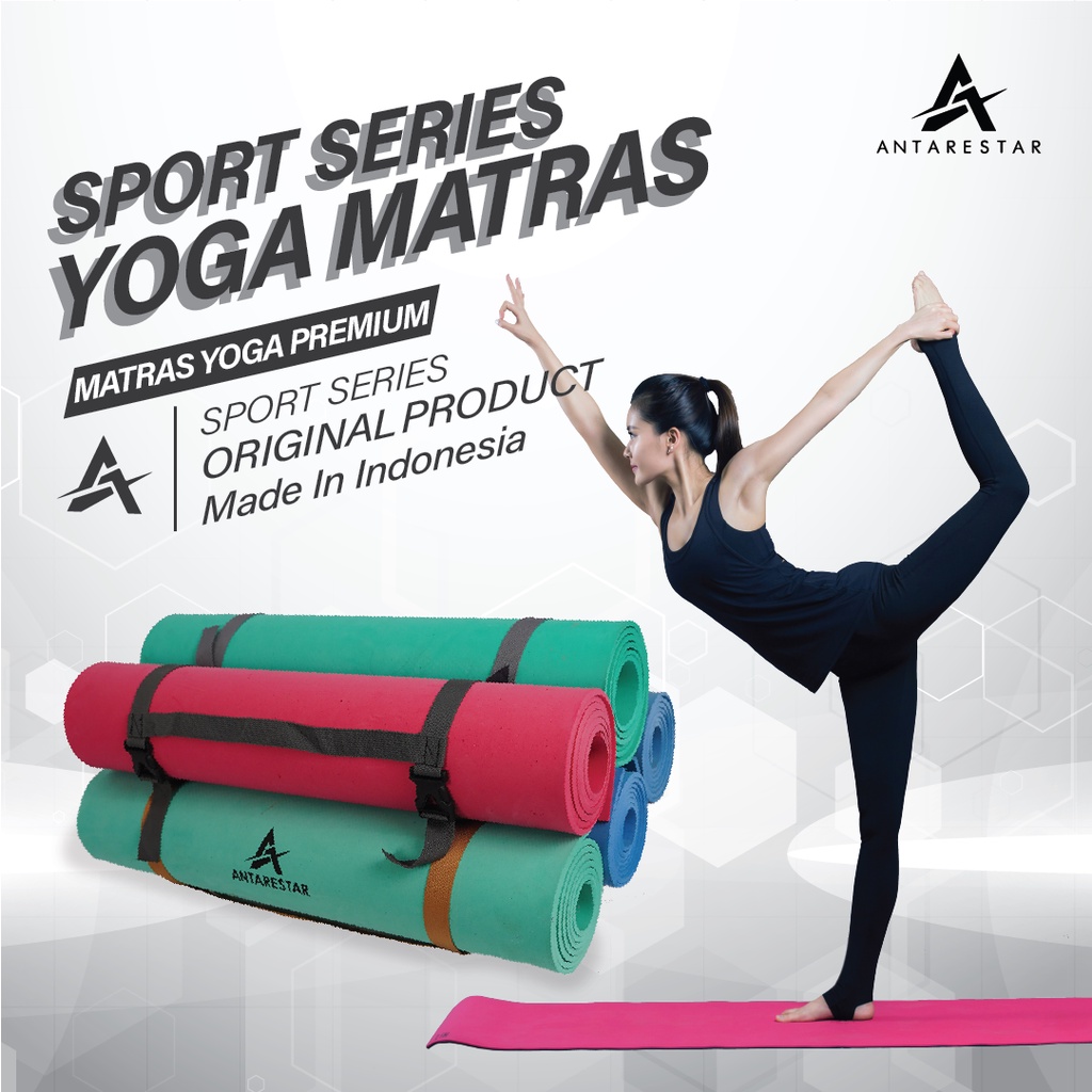 Jual ANTARESTAR Official - Matras Yoga Olahraga Matras Yoga Tebal Anti ...