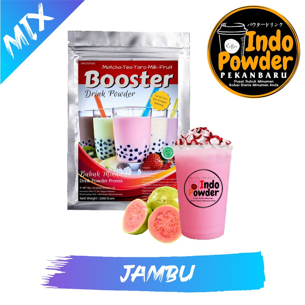 Jual Bubuk Minuman rasa Jambu 1Kg - Bubuk Minuman Jambu 1Kg - Jambu ...