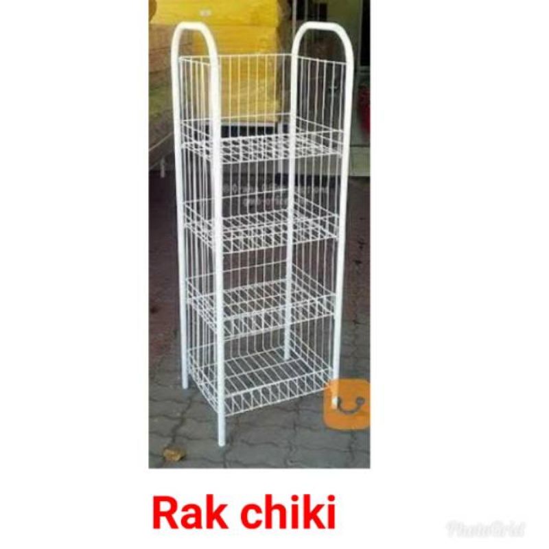 Jual Rak Snack Chiki 4 Susun Rak Jualan Warung Rak Display | Shopee ...