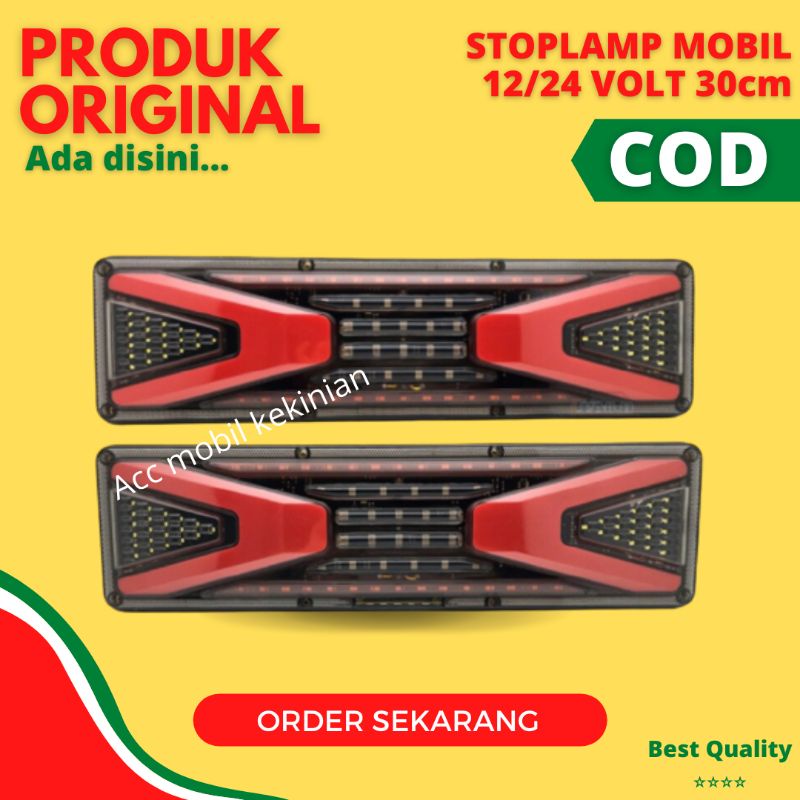 Jual Lampu LED Variasi Stoplamp Lampu Rem Belakang Mobil Truk Truck ...
