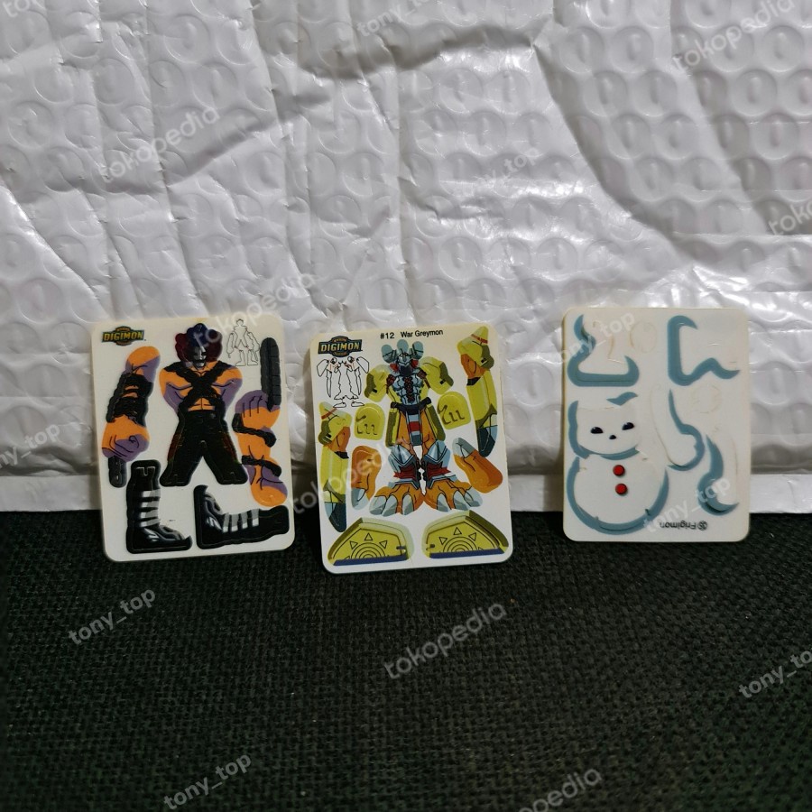 Jual Digimon Digivice Figure Chibi Mainan Anak Puzzle Lotte Jadul P4 1 ...
