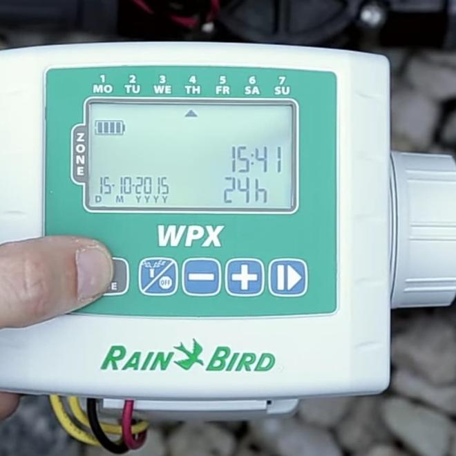 Jual Penyiraman Otomatis Timer Sprinkler Kran Otomatis (Rainbird Wpx ...