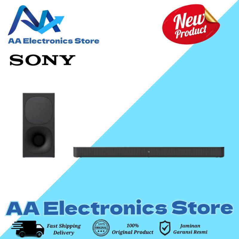 Jual SOUNDBAR SONY HT-S400 2.1CH WITH POWERFULL WIRELESS SUBWOOFER ...