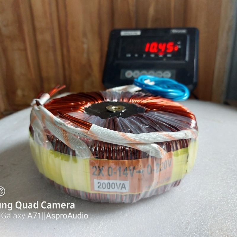 Jual Travo Trafo Inverter 2x0-14v 2.000va 2.000watt | Shopee Indonesia