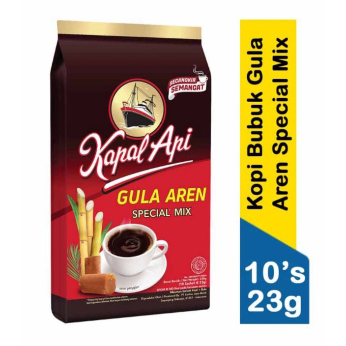 Jual Kapal Api Spesial Mix Gula Aren 10x23gr | Shopee Indonesia