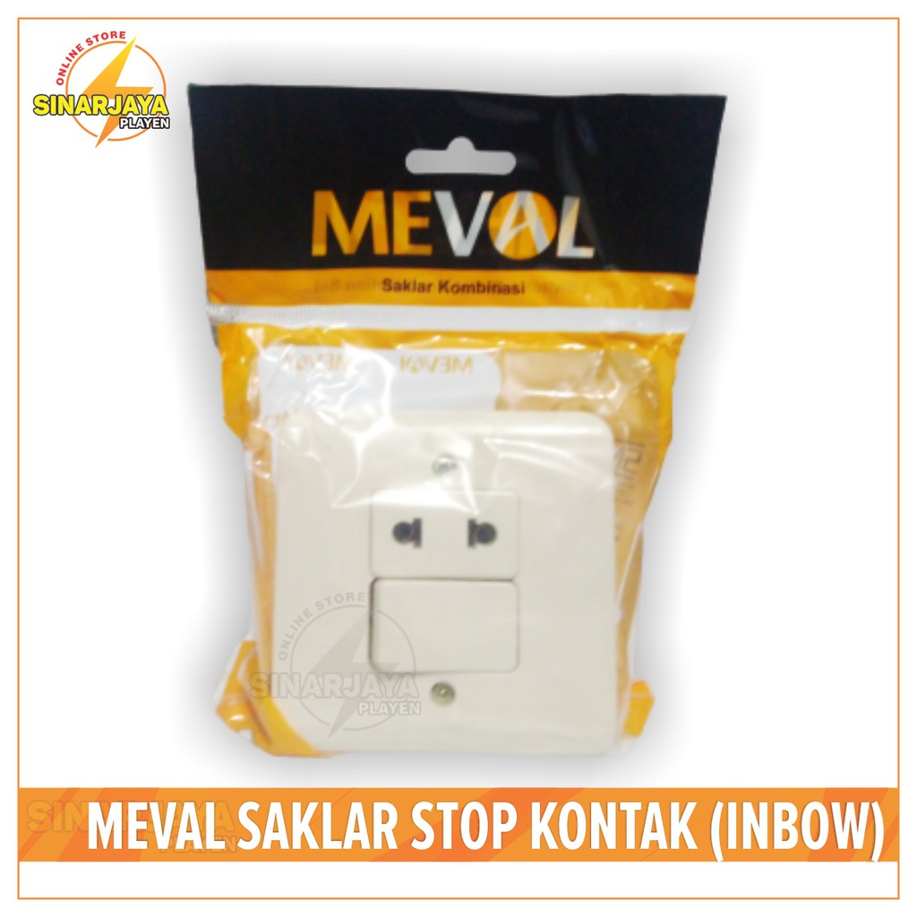 Jual Meval Saklar Stop Kontak Inbow - Tanam | Shopee Indonesia