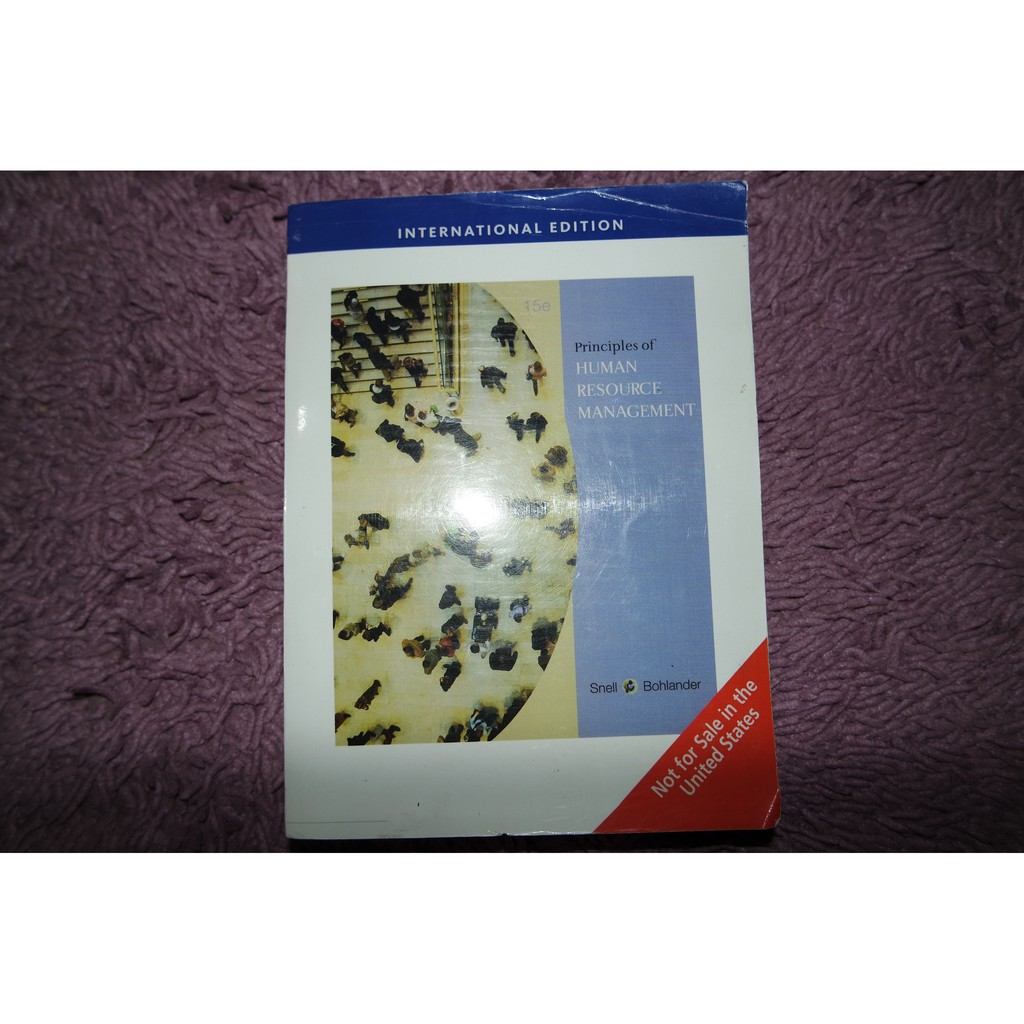 Jual BUKU FOTOCOPY PRINCIPLES OF HUMAN RESOURCE MANAGEMENT KARYA SNELL ...