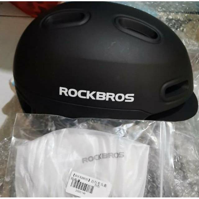 Jual HELM SEPEDA ROAD BIKE FIXIE MTB CITY WT 09 ROCKBROS HITAM | Shopee ...