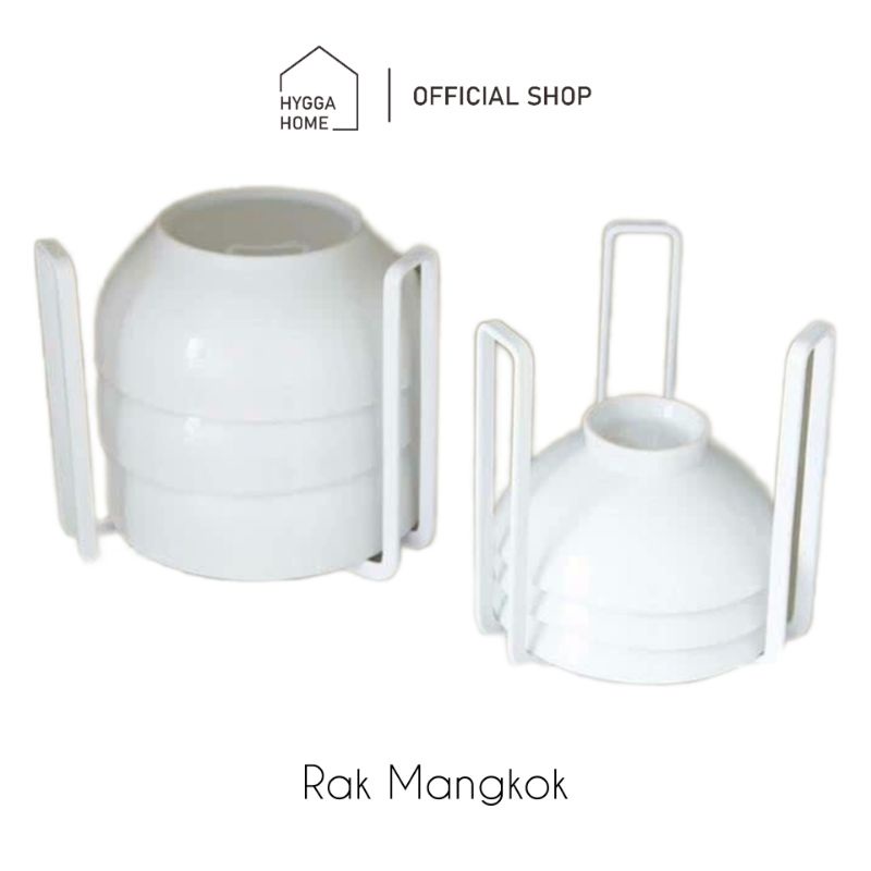 Jual Hygga Home Rak Mangkok Rak Pengering Mangkok/ Bowls Organiser Rak ...