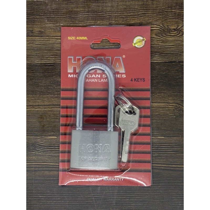 Jual Gembok Hona / Gembok Murah / Gembok Besi 40mm PANJANG | Shopee ...