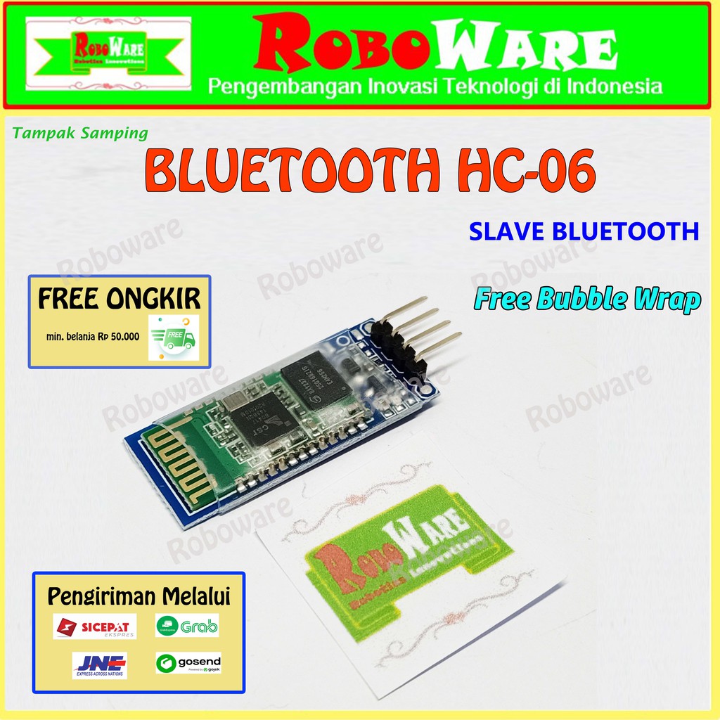 Jual Hc 06 Bluetooth Slave Module Wireless Hc06 Hc 06 Modul Serial Uart Ttl Shopee Indonesia 