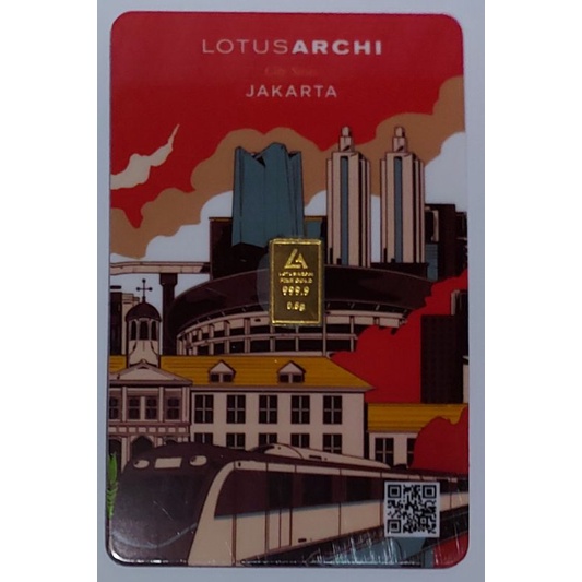 Jual Logam Mulia Lotus Archi 0.5 Gram City Series Jakarta MRT | Shopee ...