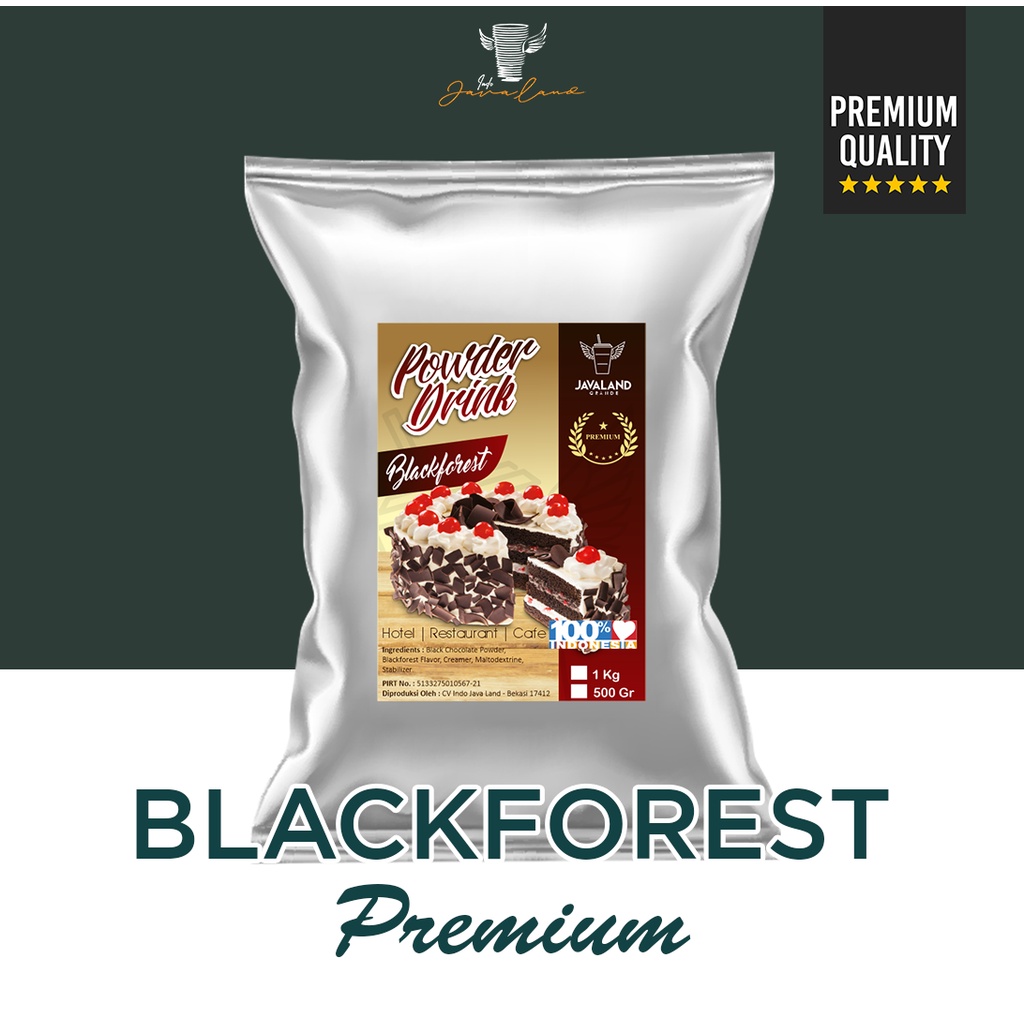 Jual Javaland Bubuk Minuman Rasa Blackforest 1Kg - Premium Plain | Shopee Indonesia