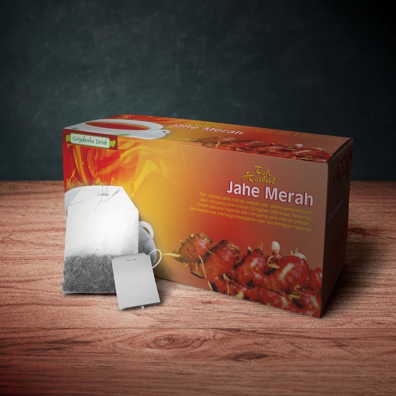 Jual Teh Jahe Merah untuk Daya tahan tubuh dan Memperkuat IMUN dari ...
