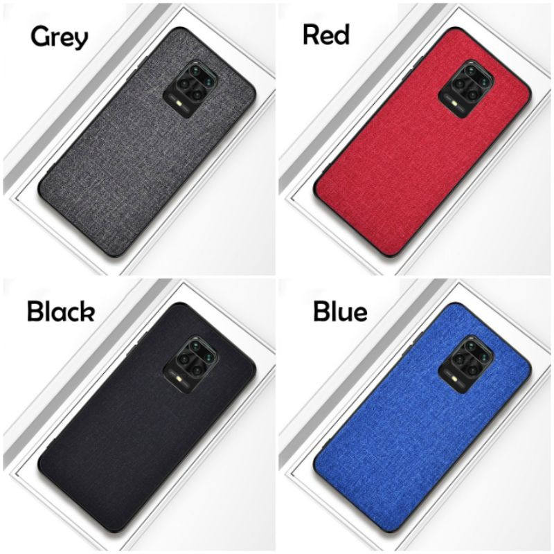 Jual Fabric Case Xiaomi Redmi Note 9 & Note 9 Pro | Shopee Indonesia
