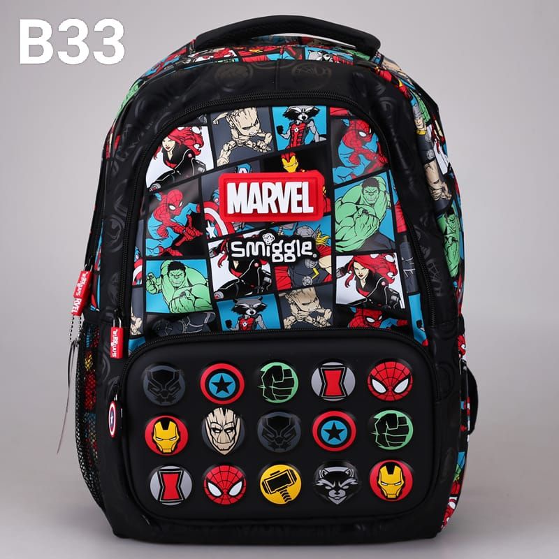 Jual Tas ransel Smiggle anak cowo ukuran SD / Tas Ransel Smiggle For ...