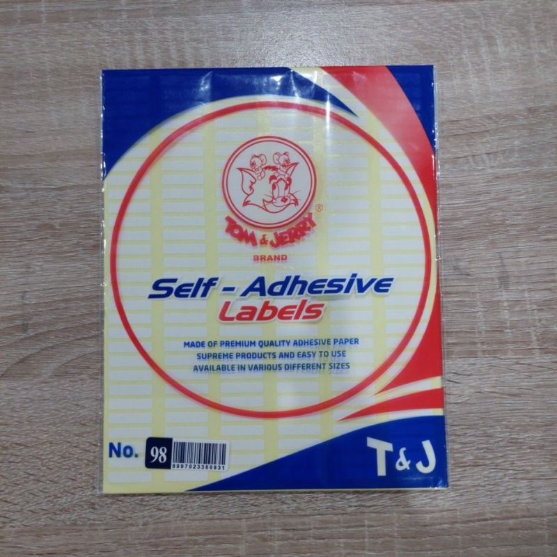 Jual Label No.98 T&J / Label Sticker Tom & Jerry No. 98 | Shopee Indonesia