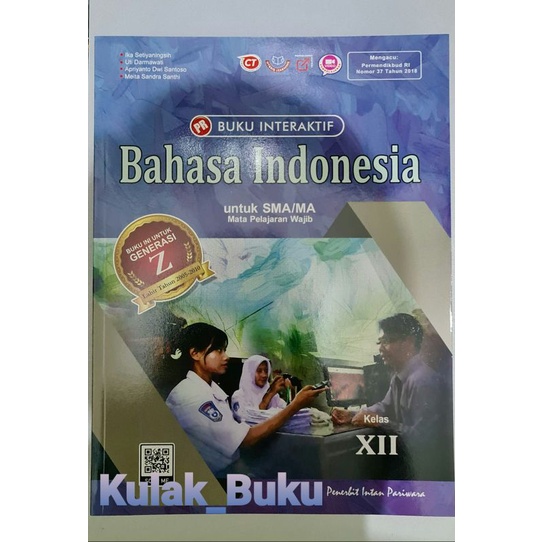 Jual Buku lks pr interaktif bahasa indonesia kelas XII,12 tahun 2022 kurikulum merdeka belajar ...