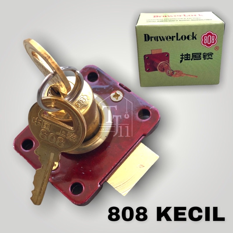 Jual KUNCI LACI 808 KECIL ASLI ORIGINAL 100% / KUNCI LACI 808 HL 508P ...