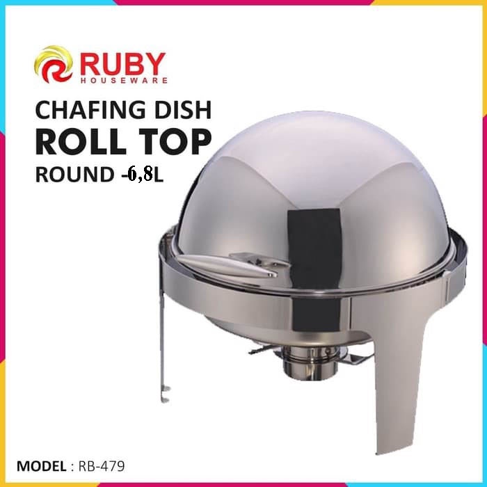 Jual RUBY RB-479 round roll top 6,8 Liter | Shopee Indonesia