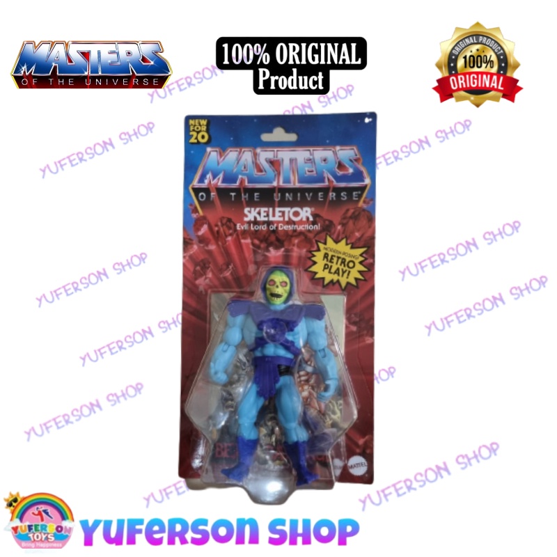 Jual Masters of the Universe Origins MOTU SKELETOR GNN84 Action Figure | Shopee Indonesia