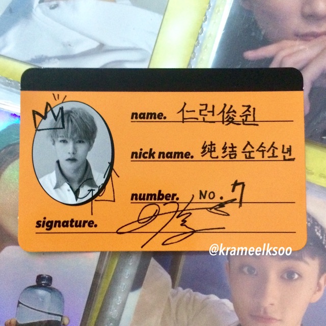 Jual Renjun crew card NCT Dream - We Go Up ( cc / photocard pc ...