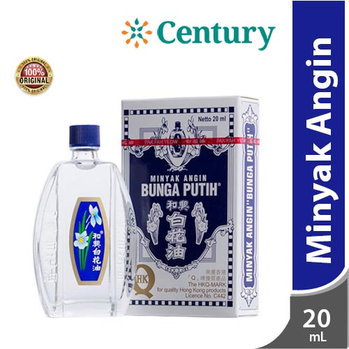 Jual Minyak Angin Cap Bunga Putih 20 ml | Shopee Indonesia