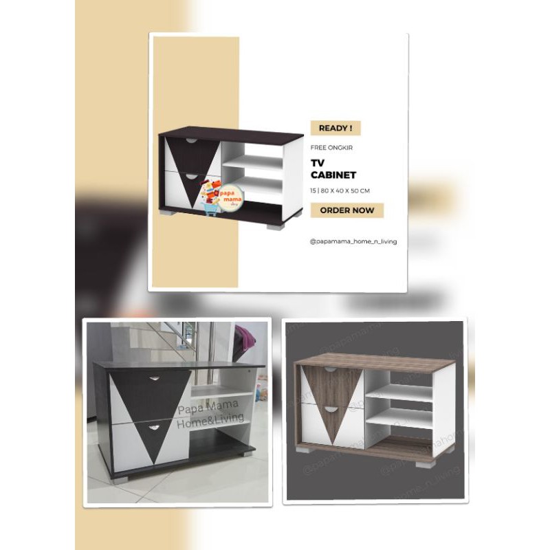 Jual Buffet TV Murah Minimalis - Lemari tv simpel Modren Ukuran 80cm ...