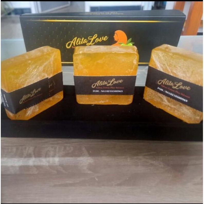 Jual Sabun ALITA LOVE Sabun Zaitun Collagen plus oil salmon original ...