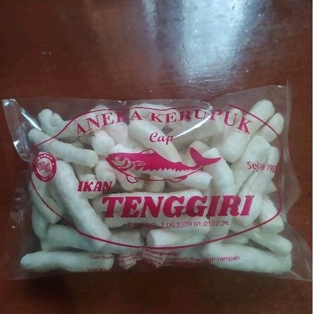 Jual Kerupuk cap ikan Tenggiri kemasan isi 10 pcs @ 50 gram | Shopee ...