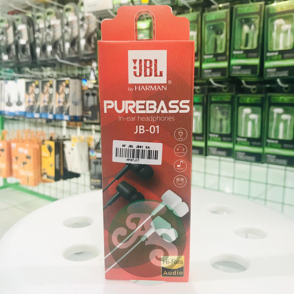 Jual HEADSET JBL JB-01 PURE BASS | Shopee Indonesia