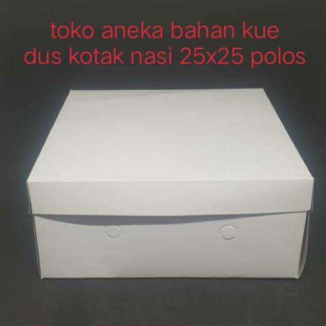 Jual Dus 25x25 Polos @pak | Shopee Indonesia